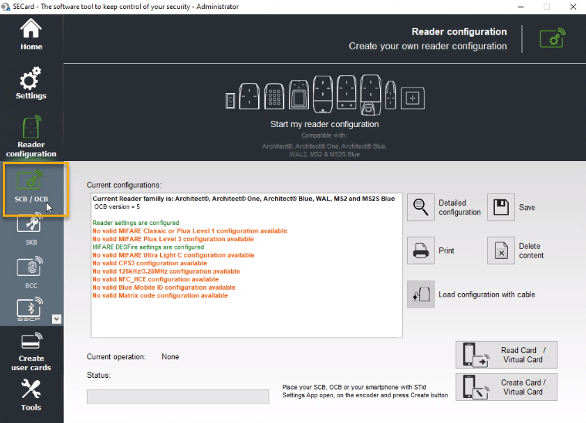 Transferir la configuración de su lector a su lector de códigos QR STid